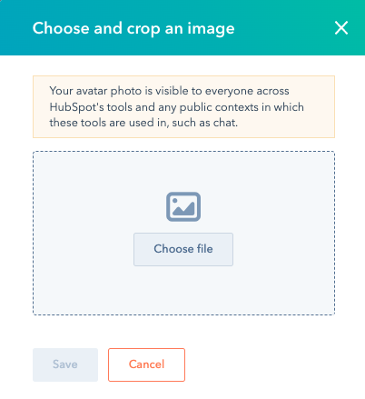 Change Profile Picture